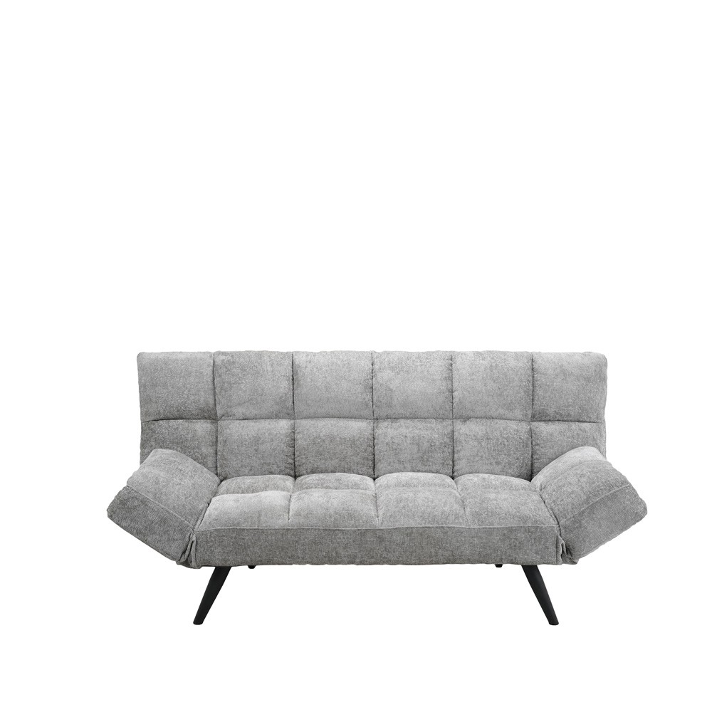 Sofá cama clique em clac Vega Fita Cinza 181 x 86 x 80 cm